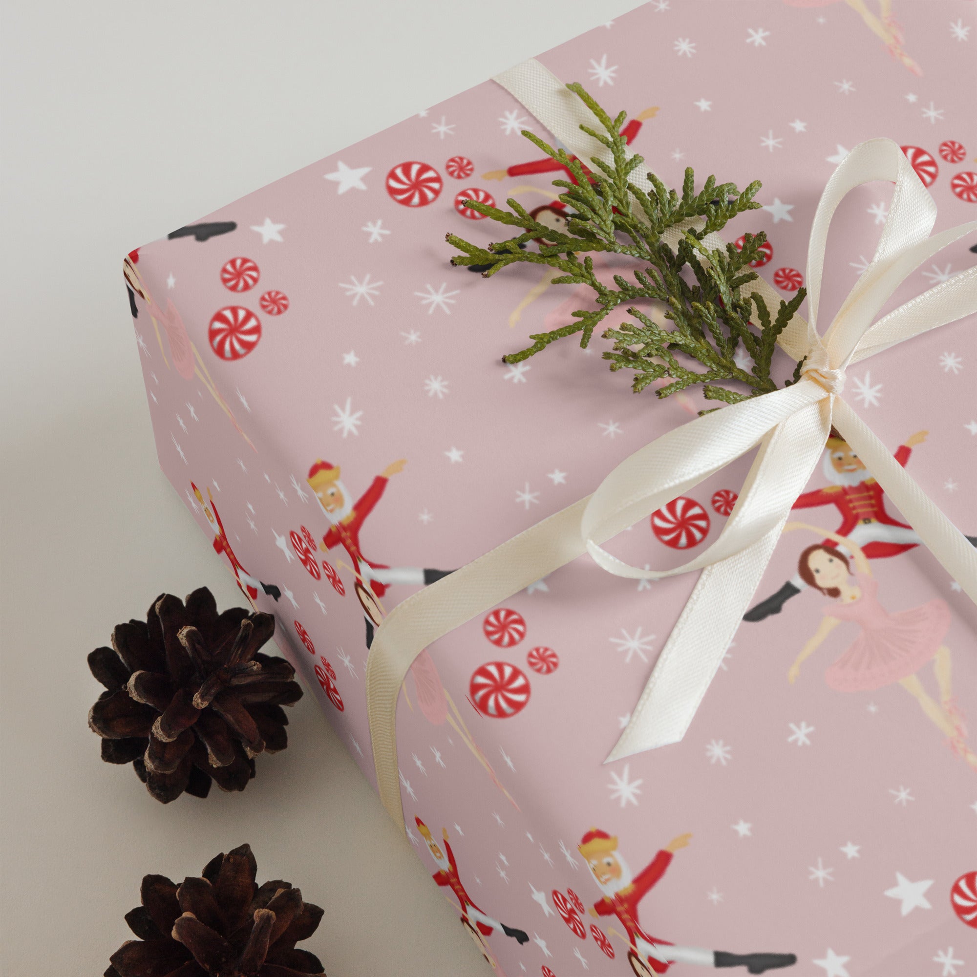 Ballerina & Nutcracker Wrapping Paper Sheets – LONDON & LEMON